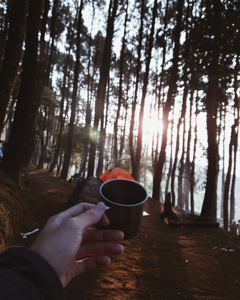Ngopi Santai Sambil Menikmati Keindahan Alam Di Talaga Surian Camp Park ...